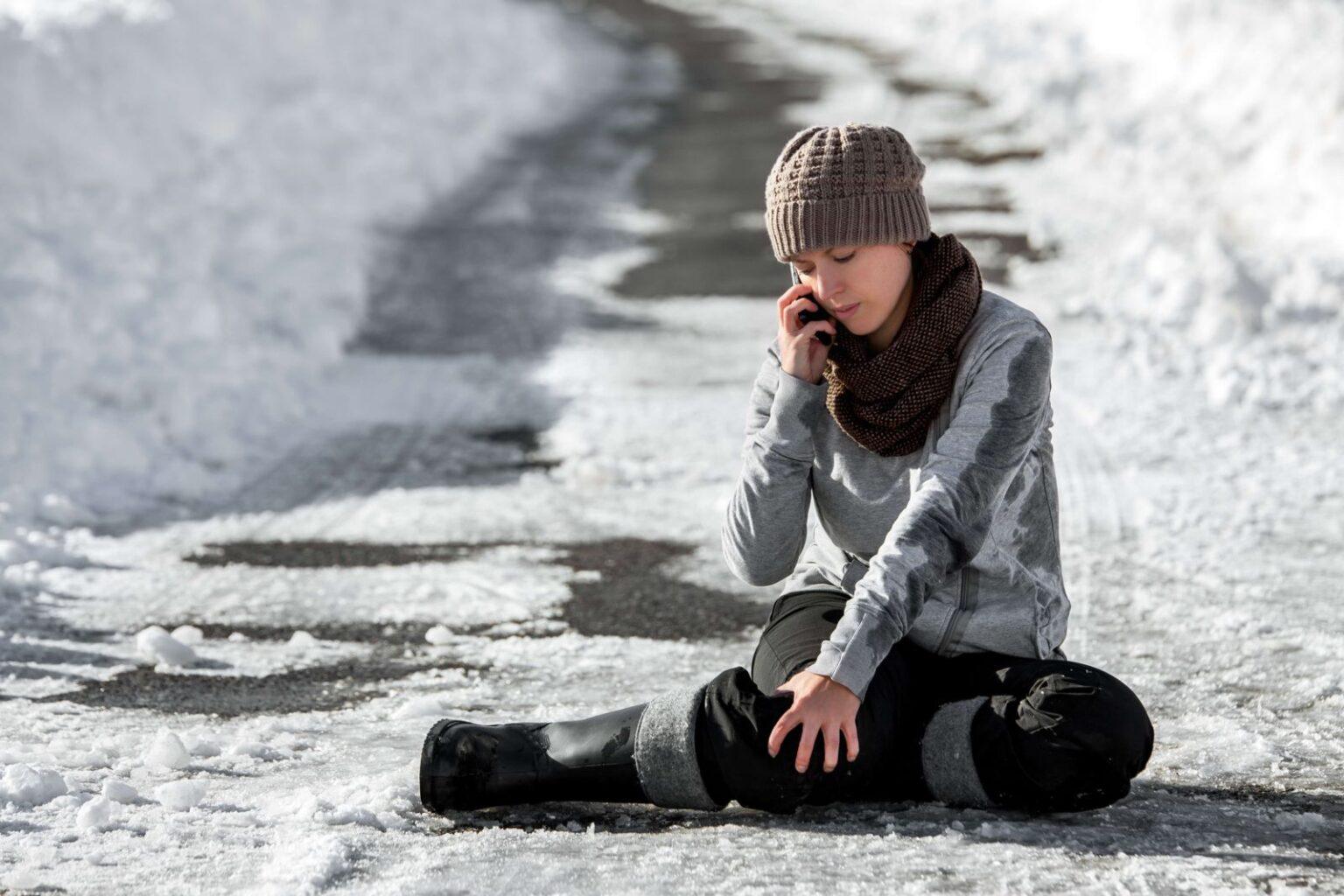What To Do After You Slip & Fall on an Icy Sidewalk | Call Now!